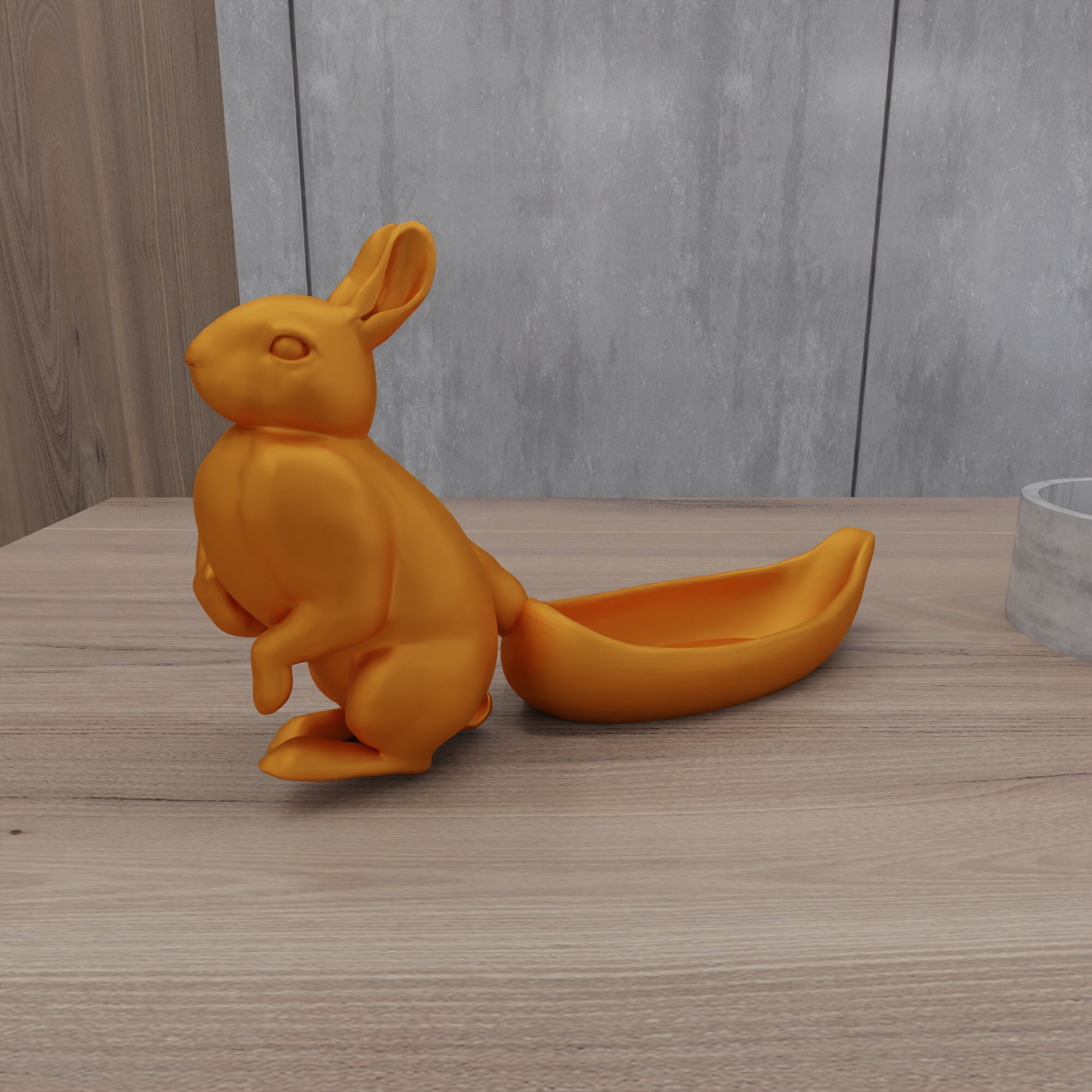 3D Rabbit Decor With 3D Stl Files,home Decor, 3D Print, Easter Decor ...