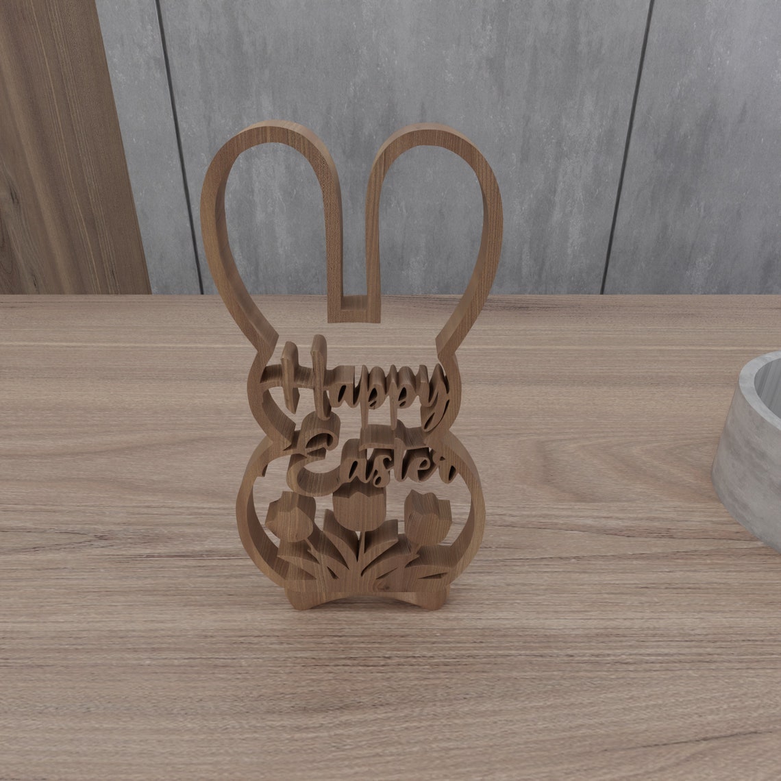 3D Happy Easter Decor With 3D Stl Files,home Decor, 3D Print, Easter ...