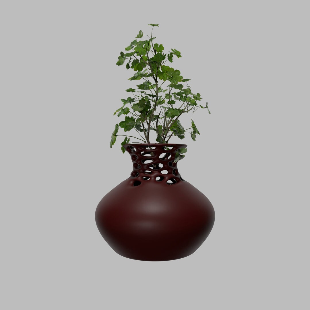 3D Printed Vases for Elegance,plant Pot STL File for Planters and Plant ...