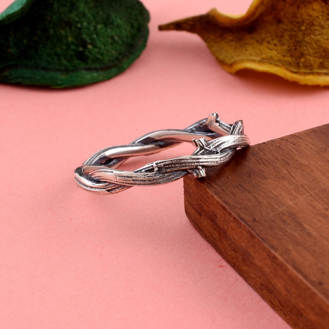 Tree Branch Ring, Sterling Silver Twig Engagement Ring, Promise Rings ...