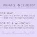 24 Desktop Folder Icons, Purple, Teal, Blue, Lavender, Mac & Windows PC ...