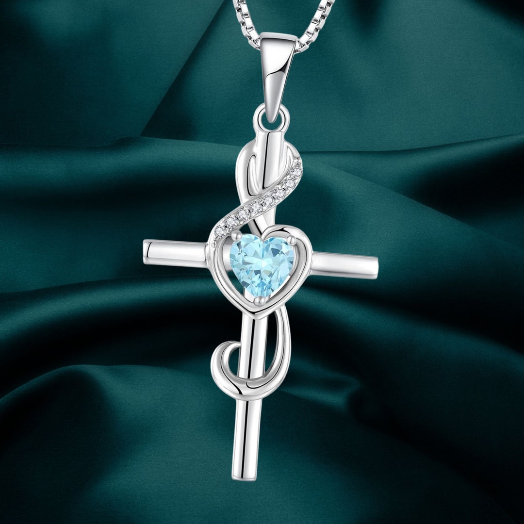 Women's Note Necklace Sterling Silver Treble Clef Pendant Music Note ...