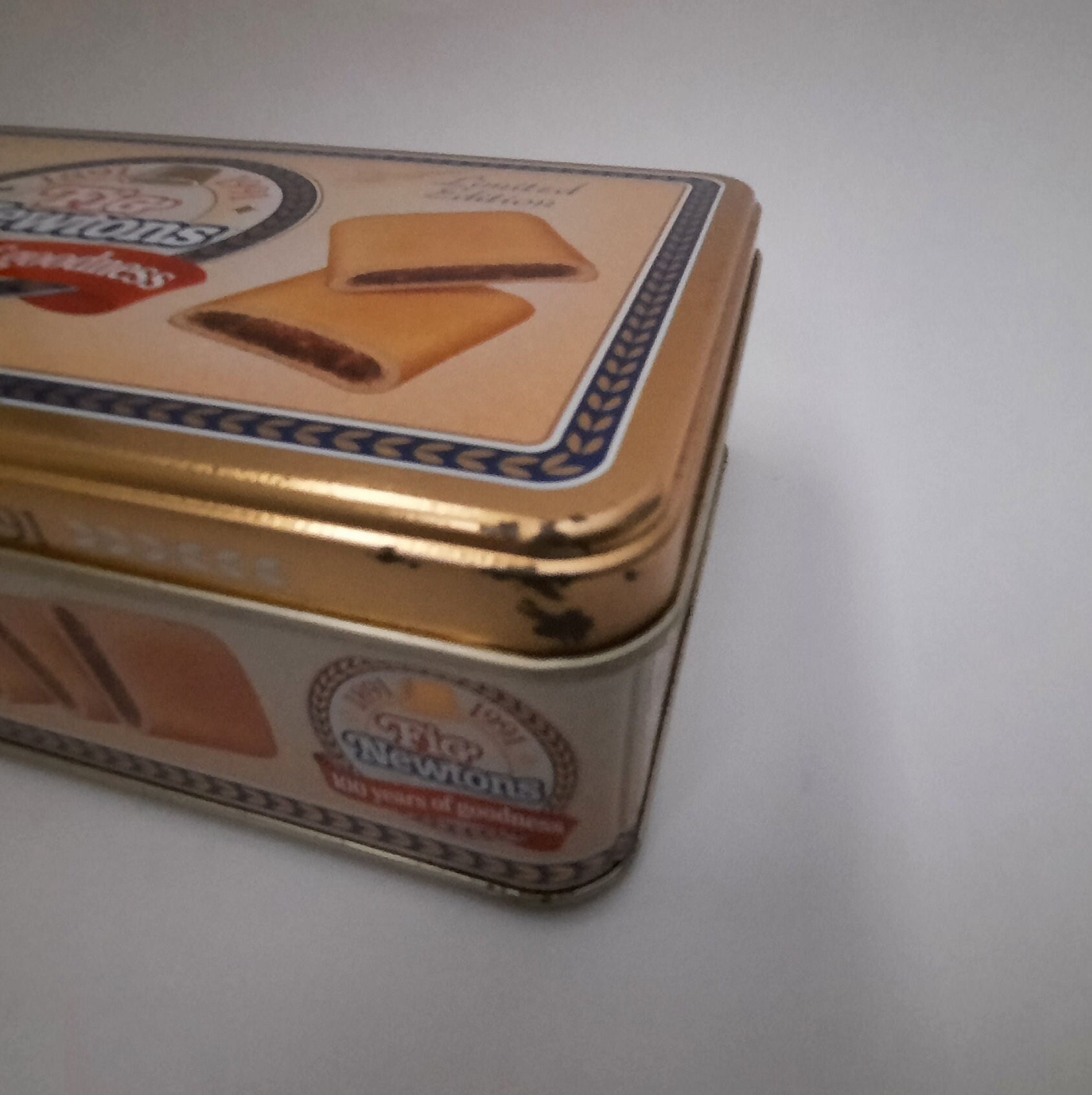 Fig Newtons Tin Box Nabisco Anniversary Limited Edition - Etsy