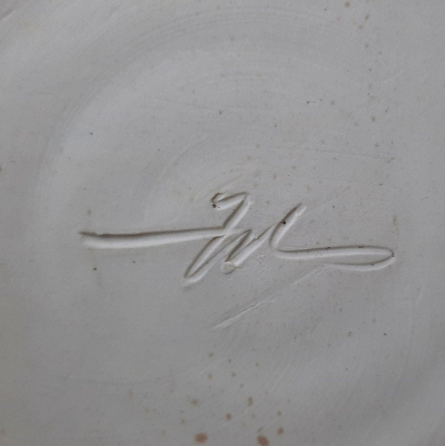 Vintage Brown Large Pottery Signed Serving Bowl Dish - Etsy