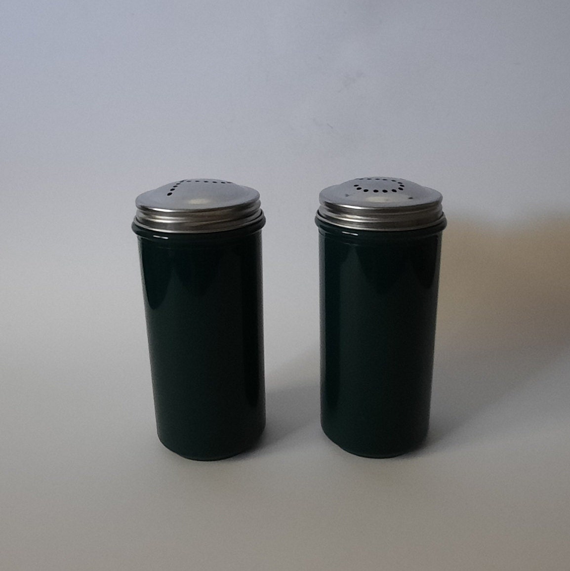 Acrylic/stainless Salt and Pepper Set Green - Etsy