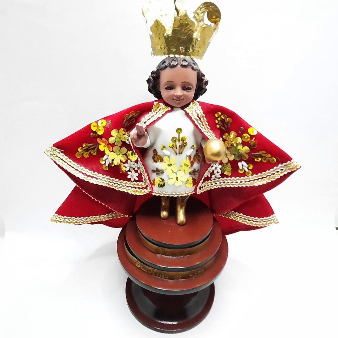 Vintage Santo Nino De Cebu Religious Christian Figurine Statue - Etsy