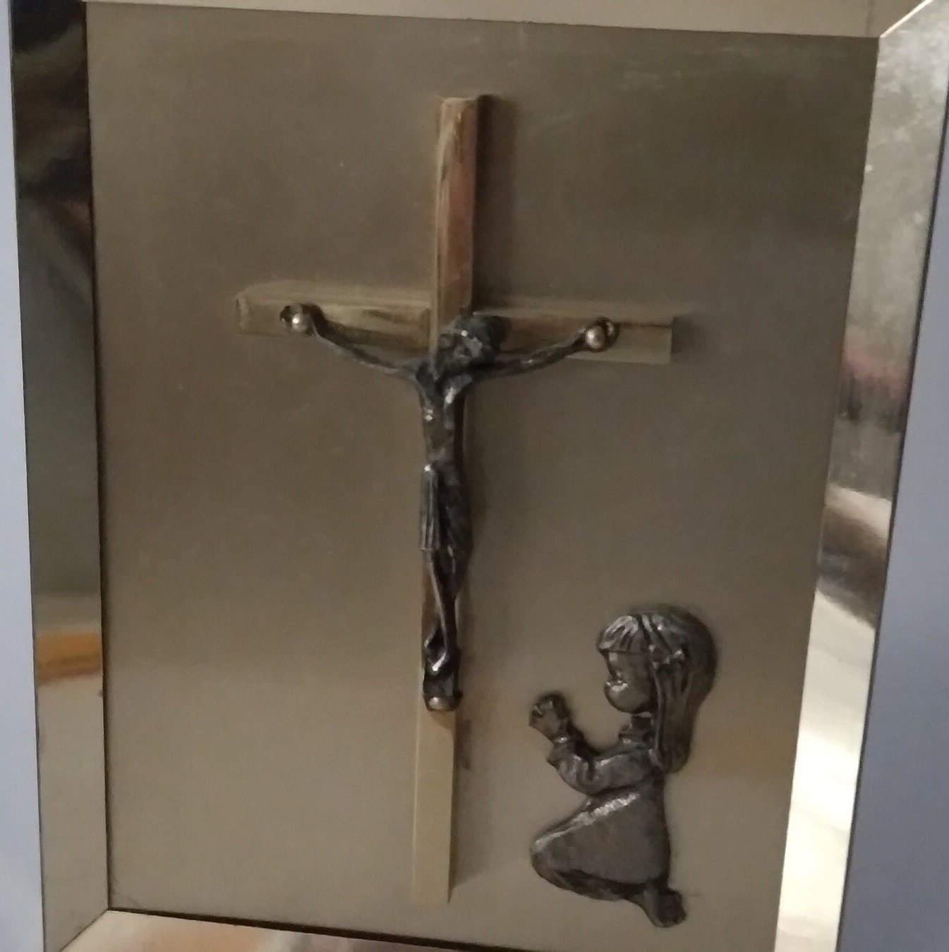 Religious Child Praying on Jesus Cross - Etsy