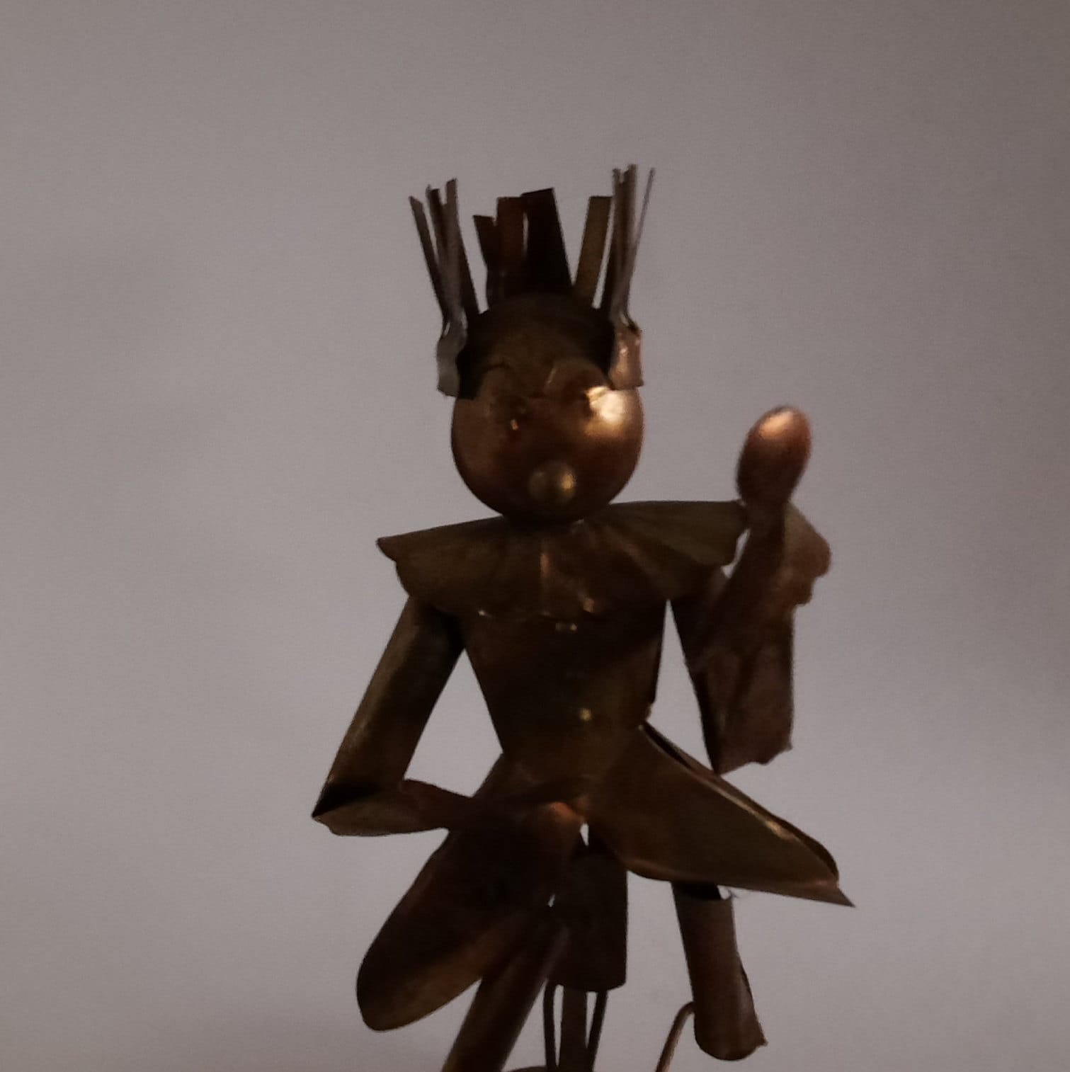 Sankyo Metal Brass Color Musical Clown on A Unicycle - Etsy