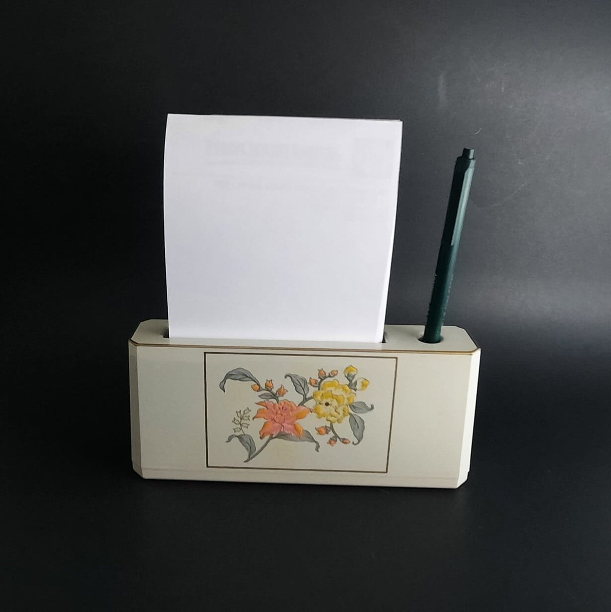 Prima OTAGIRI Japan Desk Notepad and Pen Holder - Etsy