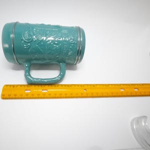 Vintage Blue Teal German Beer Stein Mug - Etsy