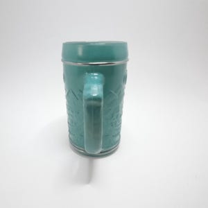 Vintage Blue Teal German Beer Stein Mug - Etsy