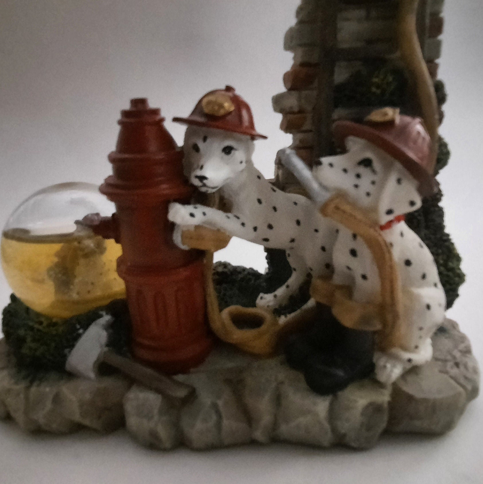 Vintage Dalmatians Cadona Clock Collection Firefighter Dalmatian - Etsy