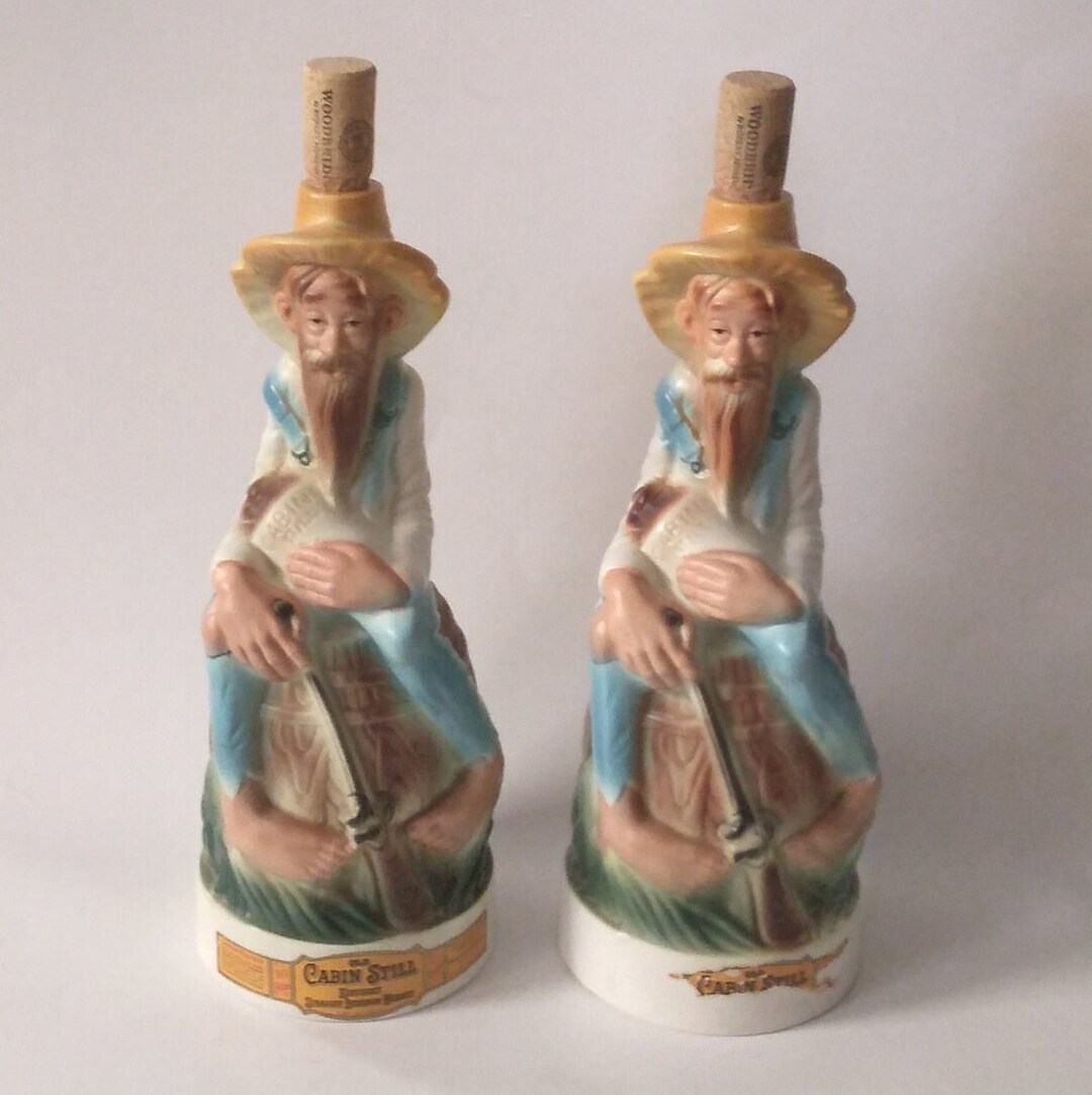 Vintage Old Cabin Still Kentucky Straight Bourbon Whiskey Collectors ...