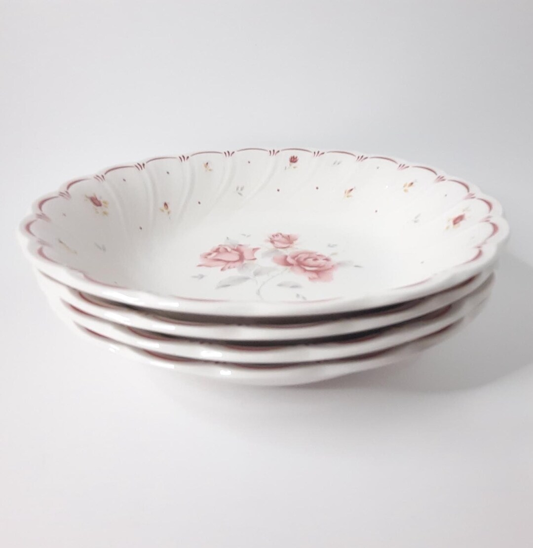 Vintage Nikko Pink Flower Dish Plate - Etsy