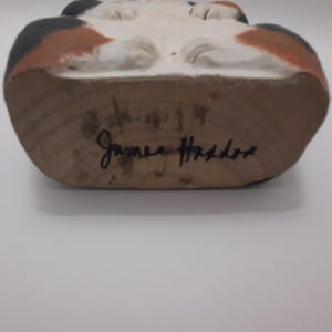 James Haddon Wooden Whimsical Black and Brown Cat Handcrafted - Etsy