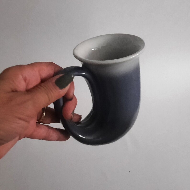 Vintage Maui Hawaii Whale Cup/mug Pottery Handcrafted Blue Gray - Etsy