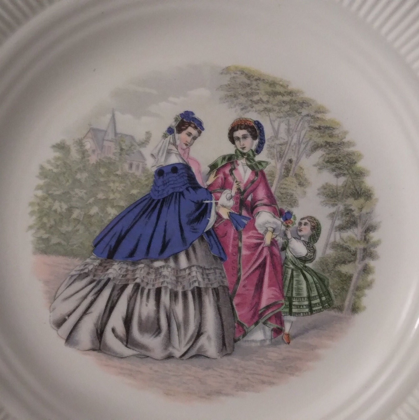 Salem Godey Print Plate - Etsy