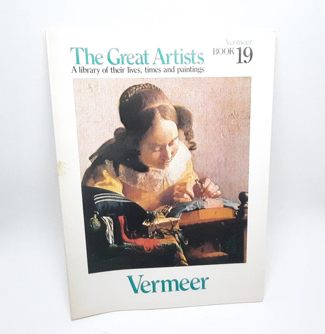 The Great Artists Vermeer Book - Etsy