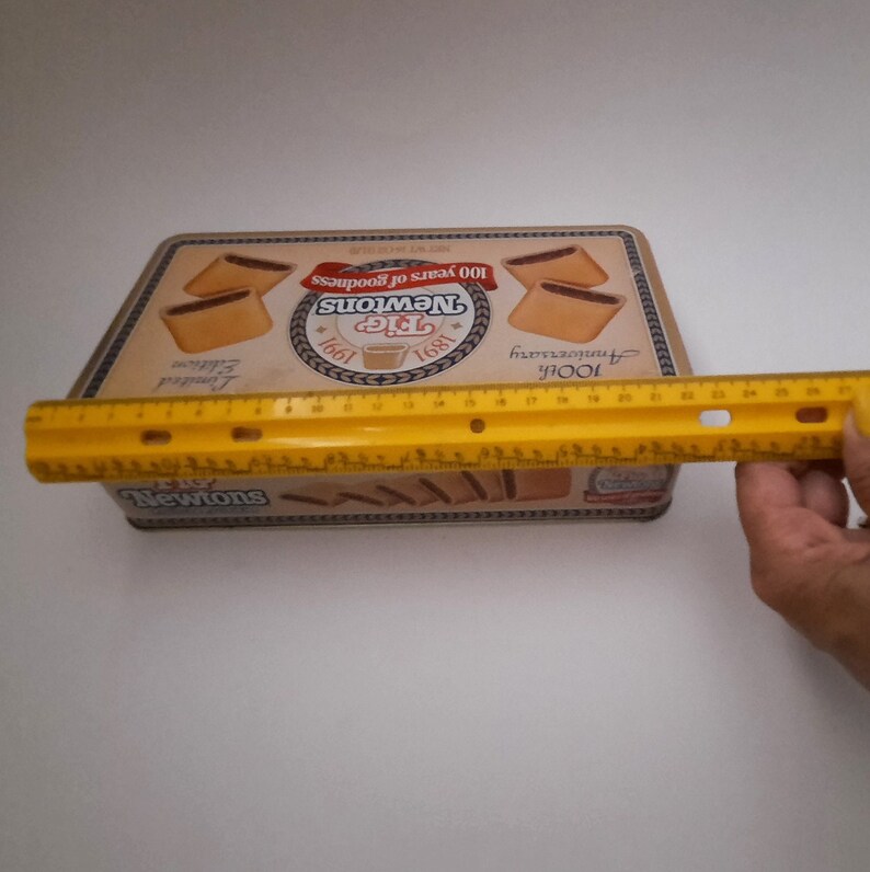 Fig Newtons Tin Box Nabisco Anniversary Limited Edition - Etsy