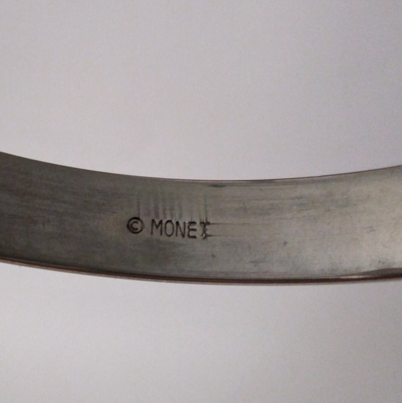 Vintage MONET Bangle Bracelet Silver Tone - Etsy