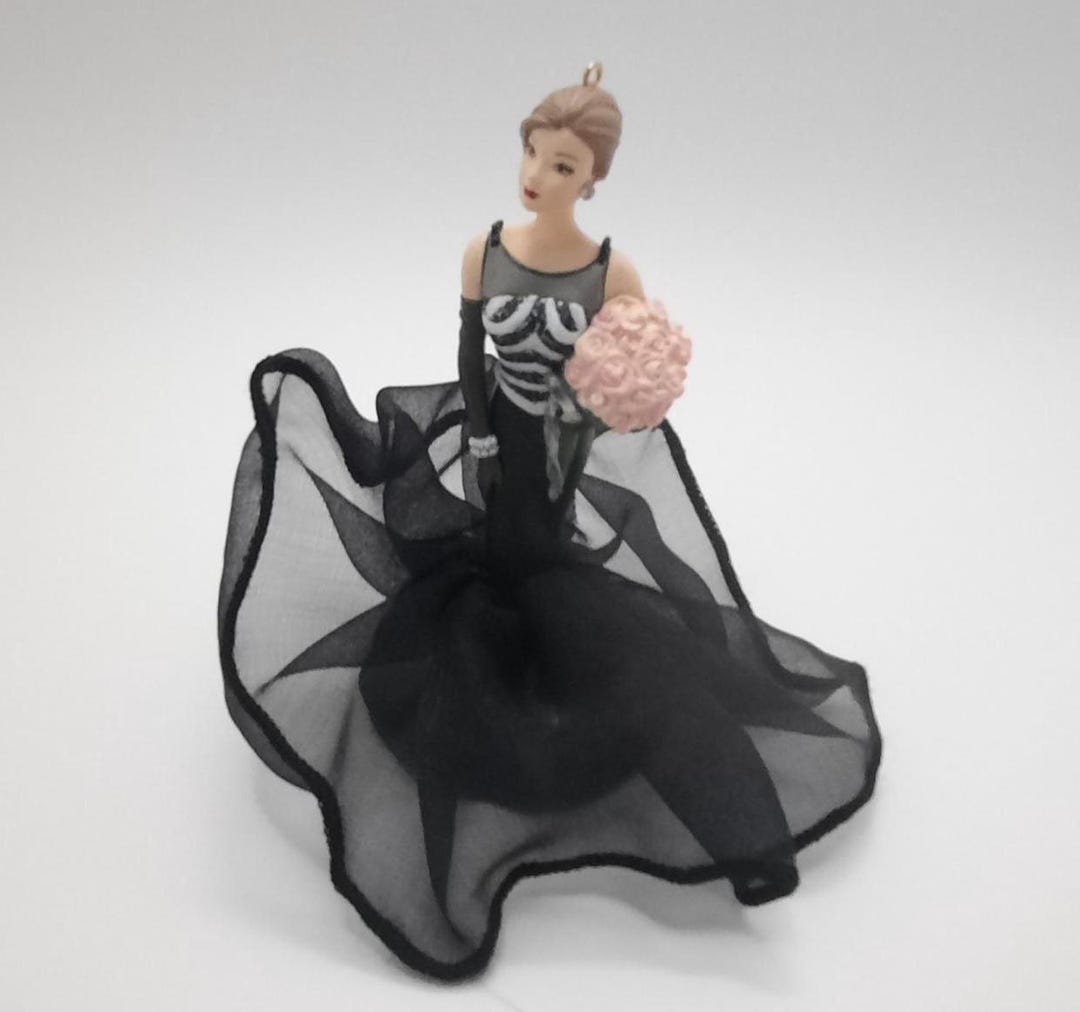 Hallmark Mattel Fashion Barbie Doll Black Dress - Etsy