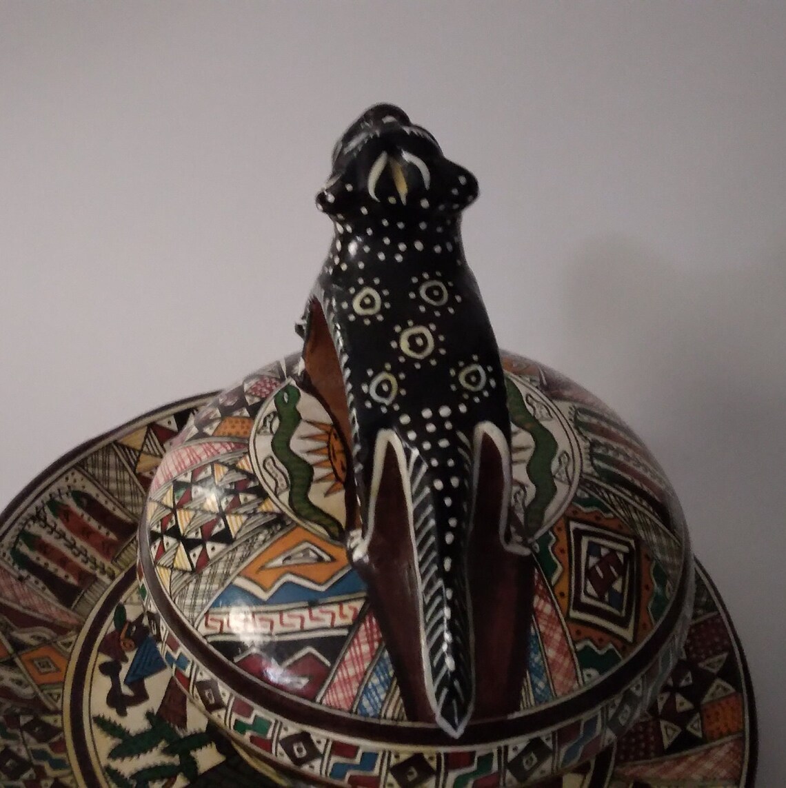 Peruvian Cusco Folk Art Red Clay Pottery Pitcher Jug Jaguar Panther - Etsy