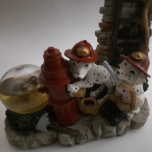 Vintage Dalmatians Cadona Clock Collection Firefighter Dalmatian - Etsy