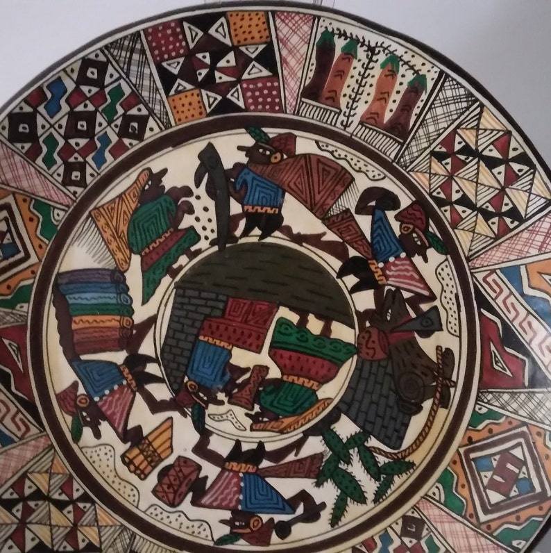 Peruvian Cusco Folk Art Red Clay Pottery Pitcher Jug Jaguar Panther - Etsy