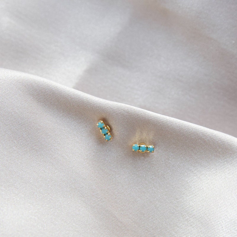 Turquoise Earrings - Etsy
