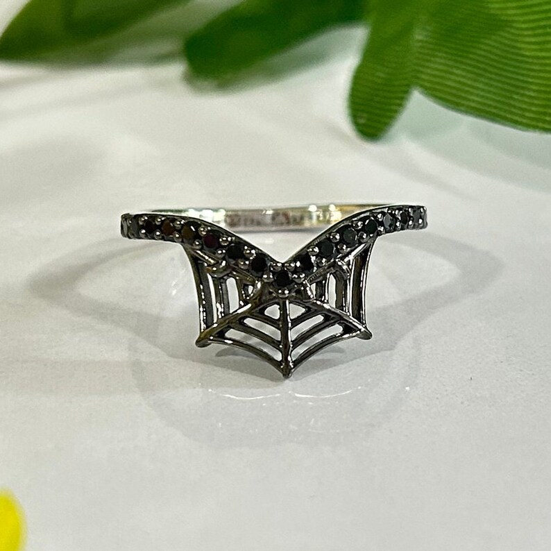 Spider Ring Halloween Spider Ring Creepy Spider Ring Sterling Siler ...