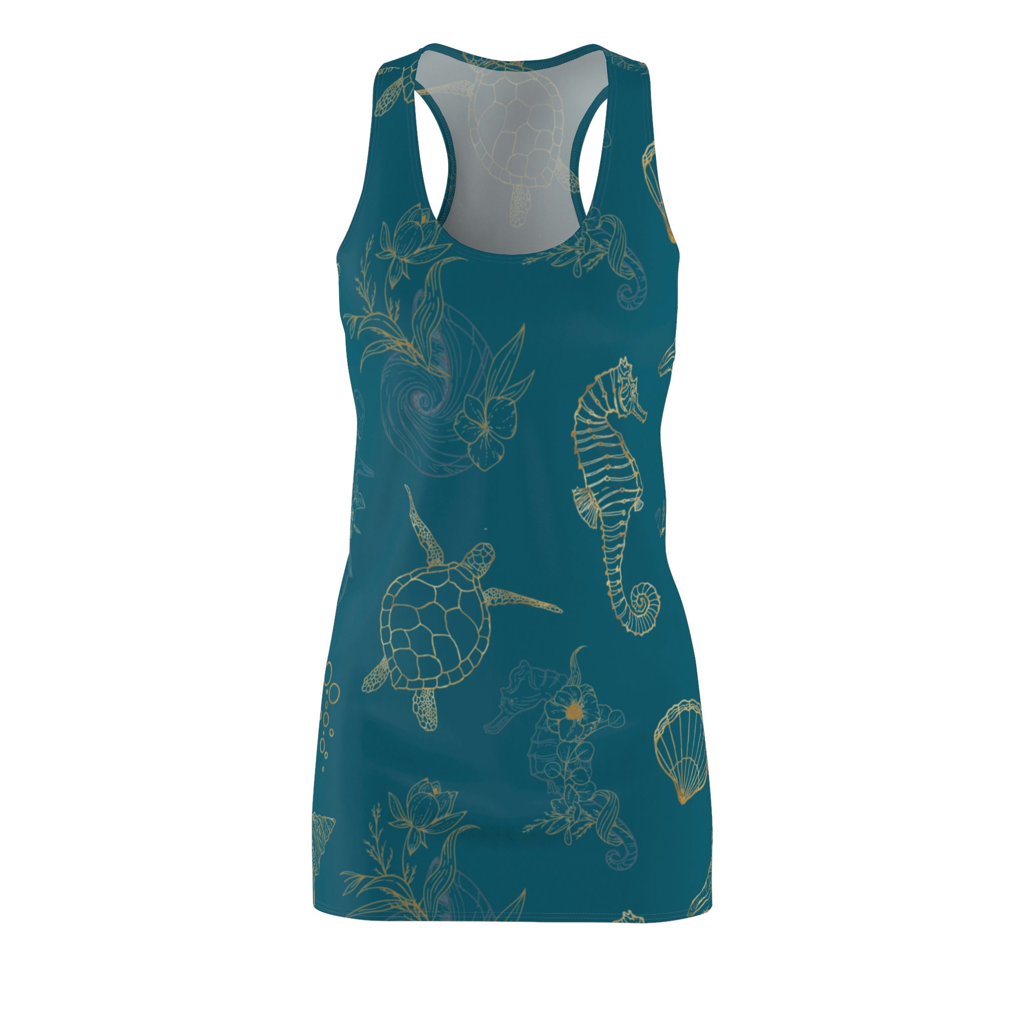 Sea Turtle Cover up Dress, Cute Cover Ups, Tank Top Dress, Cover Ups ...