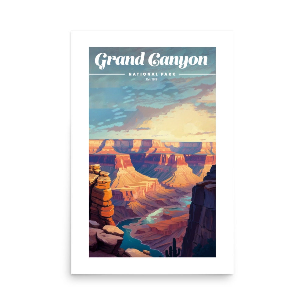Grand Canyon National Park Poster - Etsy