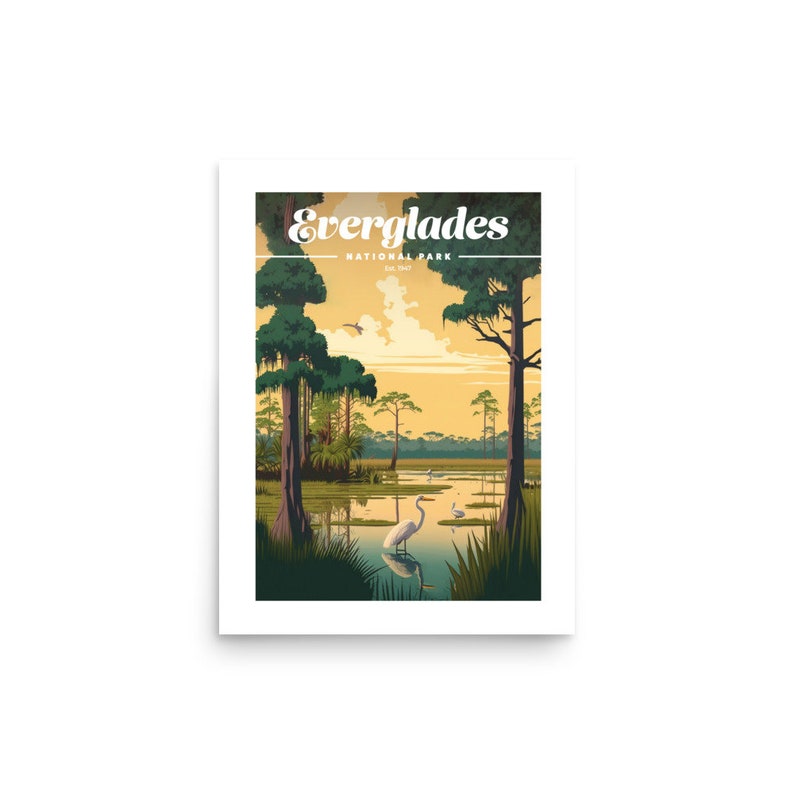 Everglades National Park Poster - Etsy