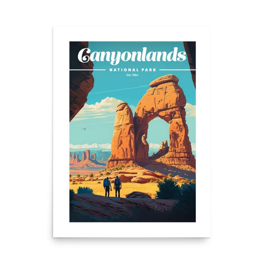 Canyonlands National Park Poster - Etsy