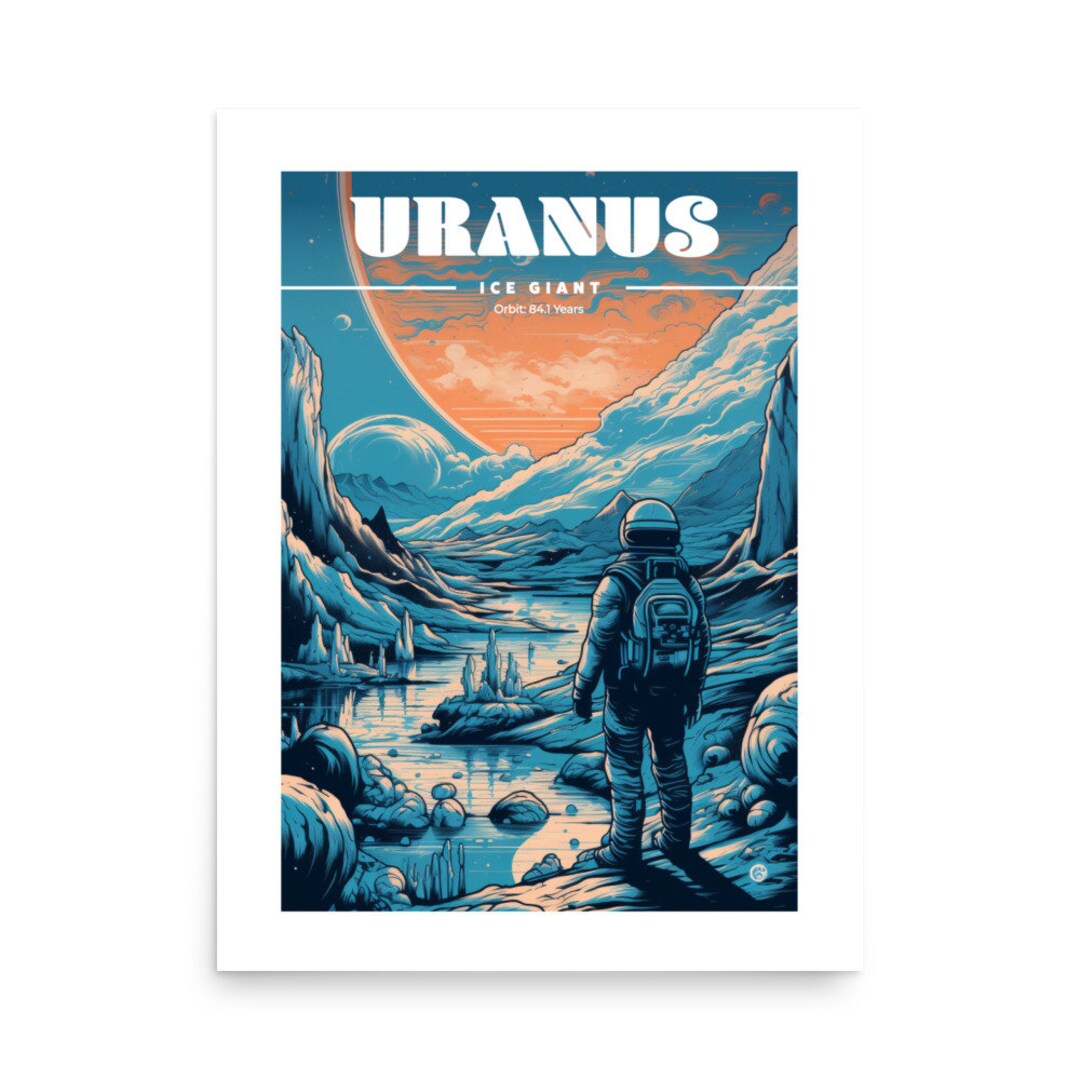 Uranus Poster - Etsy