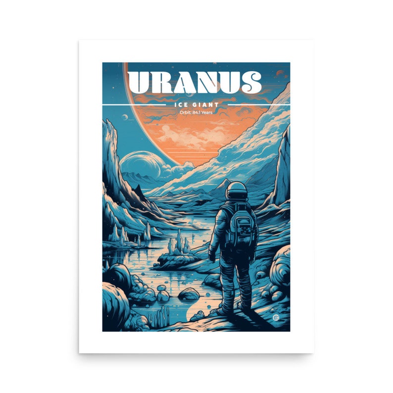 Uranus Poster - Etsy