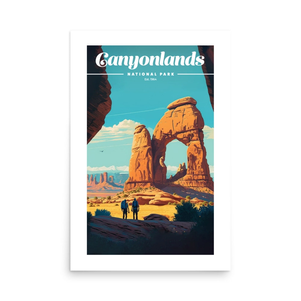 Canyonlands National Park Poster - Etsy
