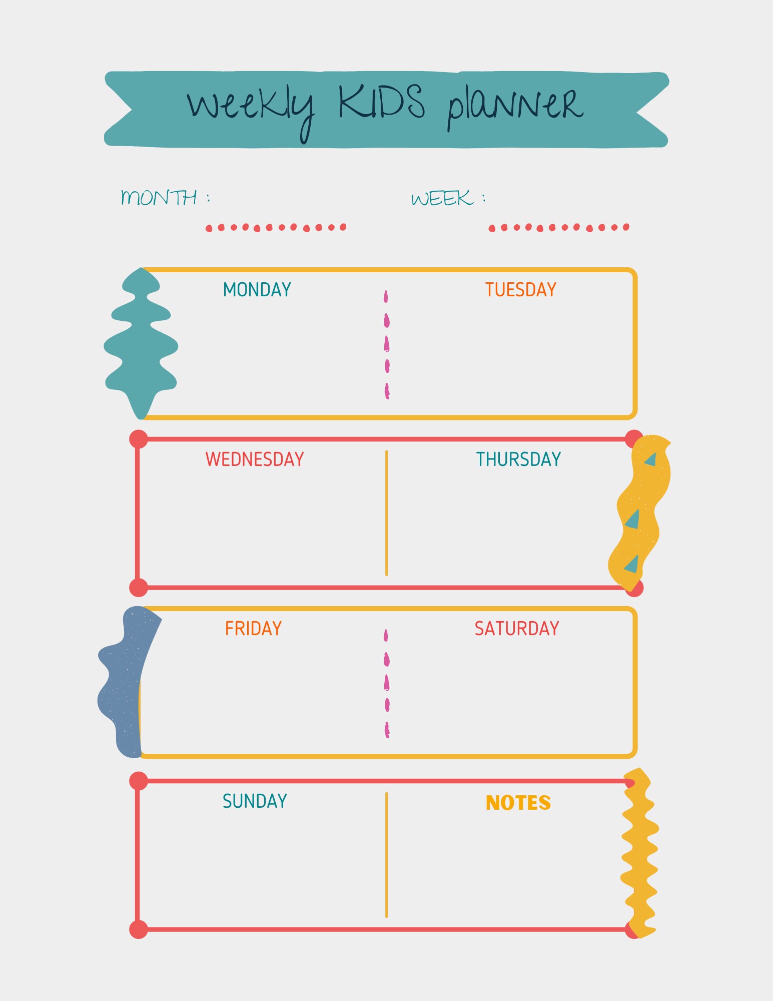 Busy Mama Weekly + Monthly Planning Bundle - Etsy