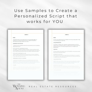 Real Estate Scripts Catalogue: 70+ Realtor Templates (PDF) - Etsy