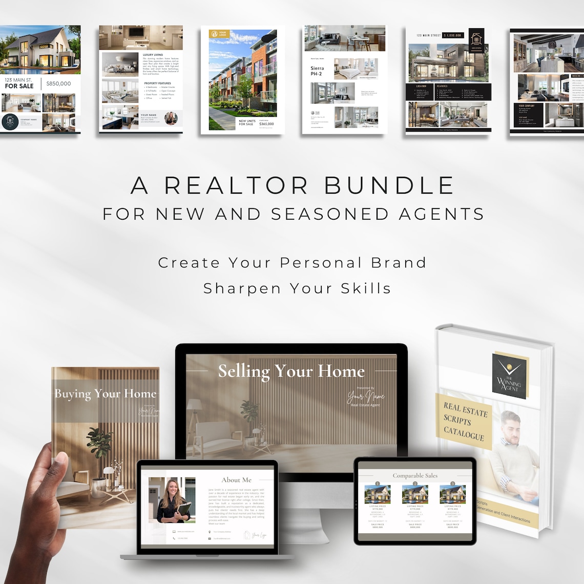 All-in-one Realtor Template Bundle, Buyer Seller Guide Bundle, Realtor ...
