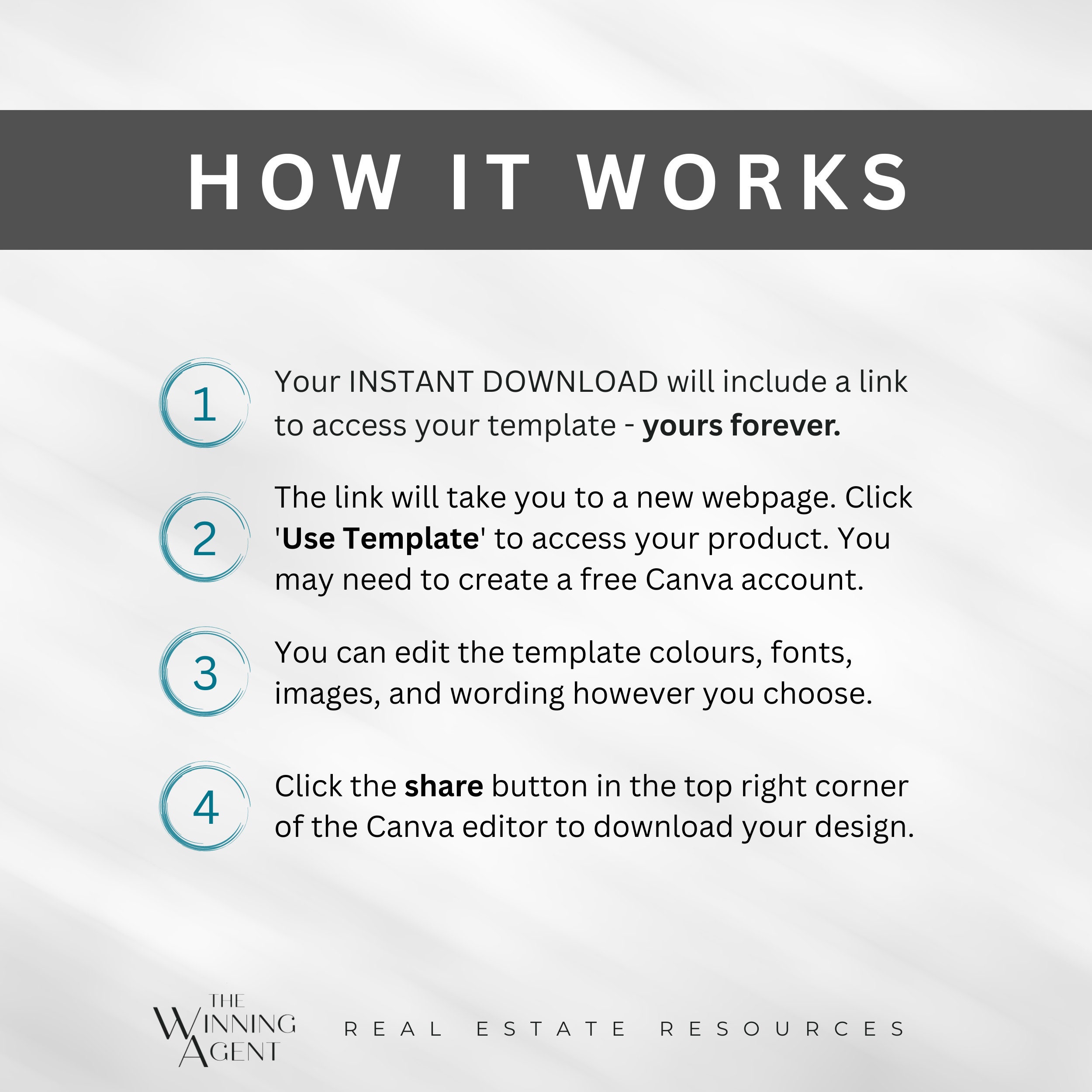 Modern Realtor Checklist Forms Bundle, Canva Templates, Realtor Guide ...