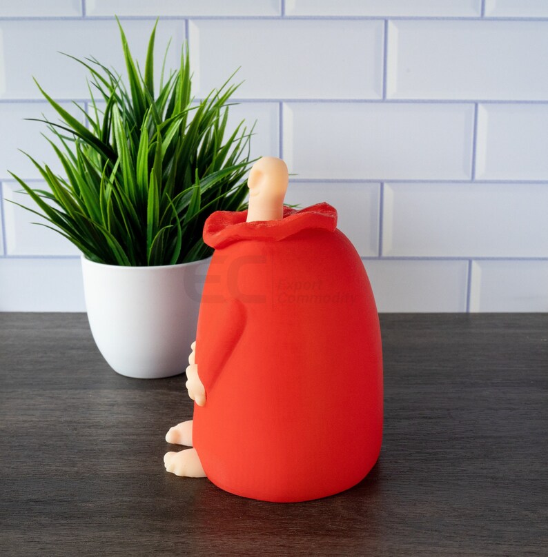 Middle Finger Statue Mr Nice Guy Red, 3D Printing, Prank Gifts, Funny ...