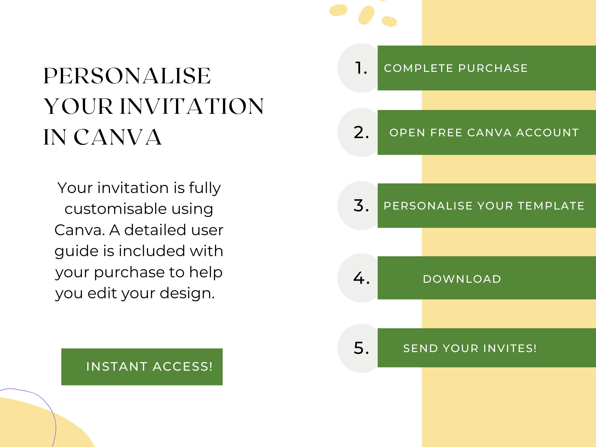 Digital Birthday Party Invitation, Electronic Birthday Invite, Mobile ...