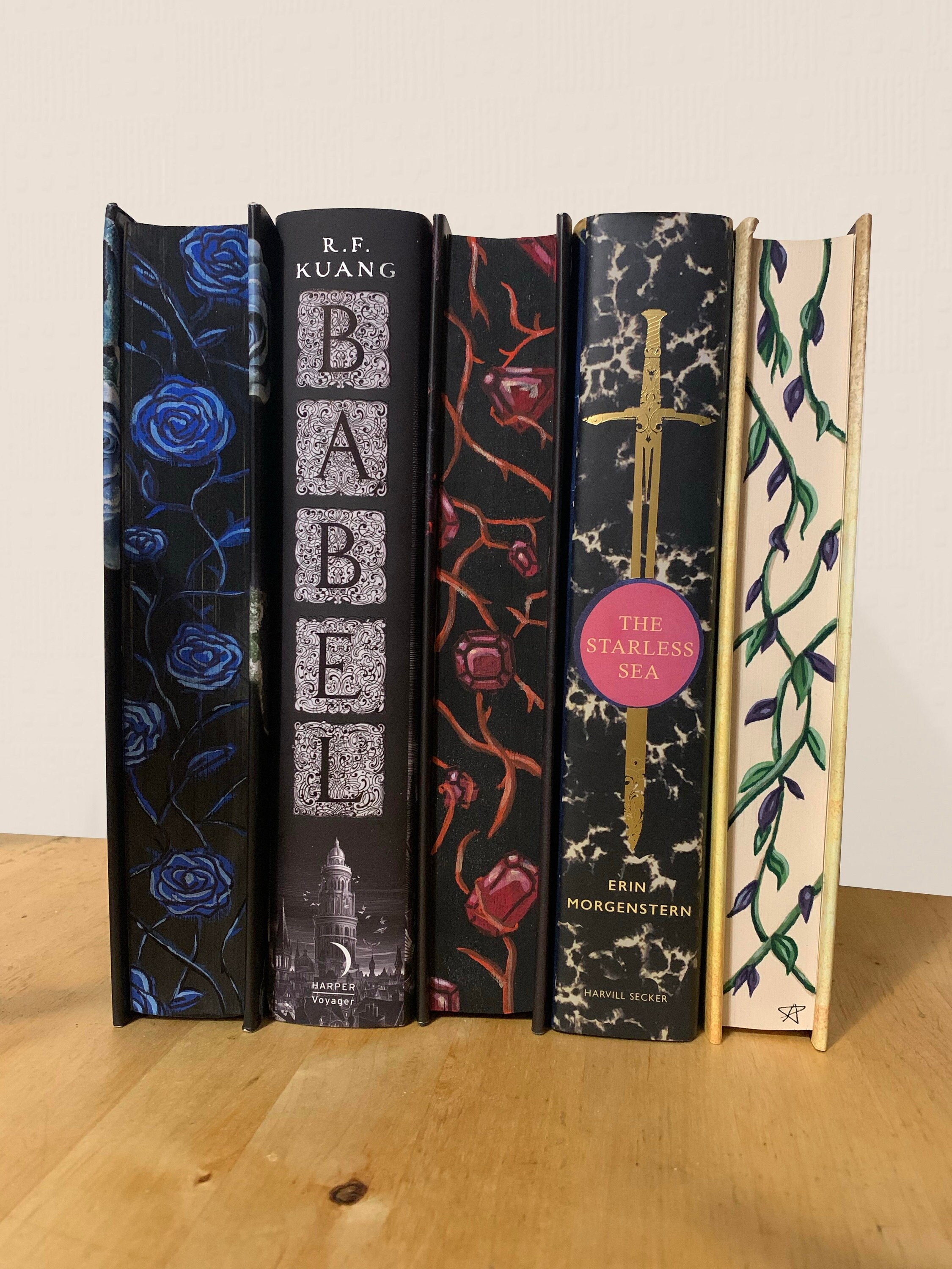 SEE DESCRIPTION Customised Hand Painted Book Edges for Soft and ...