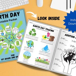 Earth Day Earth Day Activity Book Earth Day Activities for Kids Earth ...