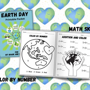 Earth Day Earth Day Activity Book Earth Day Activities for Kids Earth ...