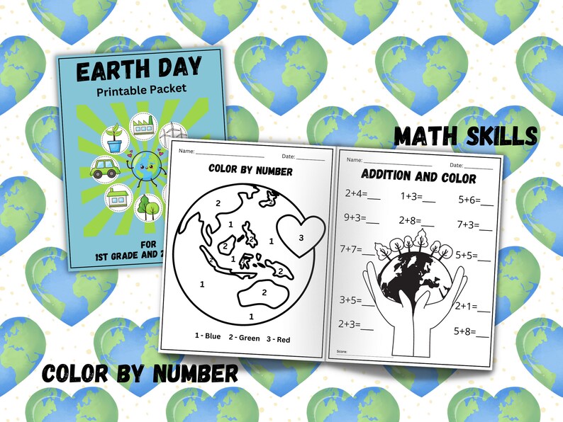 Earth Day Earth Day Activity Book Earth Day Activities for Kids Earth ...