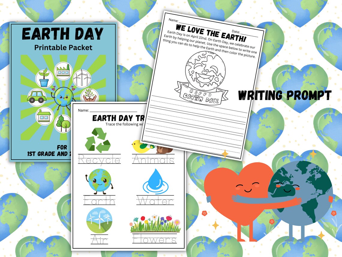Earth Day Earth Day Activity Book Earth Day Activities for Kids Earth ...
