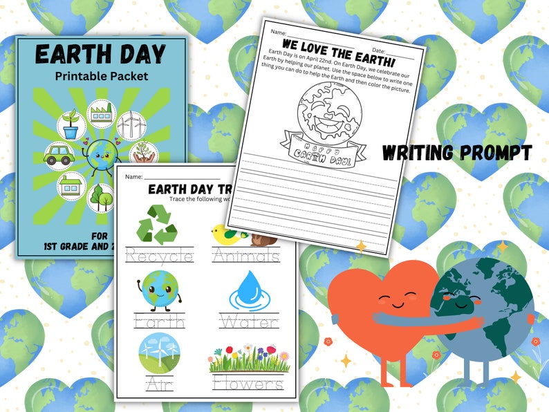 Earth Day Earth Day Activity Book Earth Day Activities for Kids Earth ...