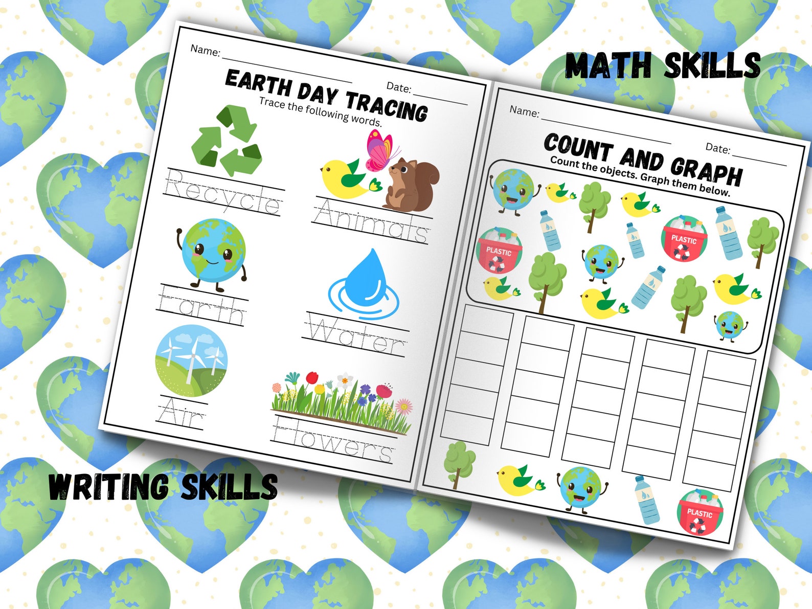 Earth Day Earth Day Activity Book Earth Day Activities for Kids Earth ...
